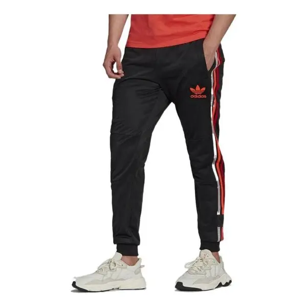 Adidas Chile 20 Track Pants 'black Red - Black/red