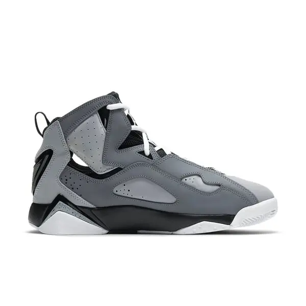 JORDAN True Flight High Top Sneakers - Grey/white/black