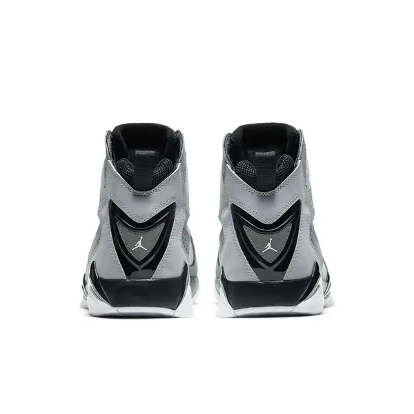 JORDAN True Flight High Top Sneakers - Grey/white/black