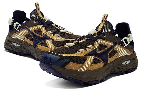 Mizuno Racer Trail Se Sneakers - Brown/black/blue