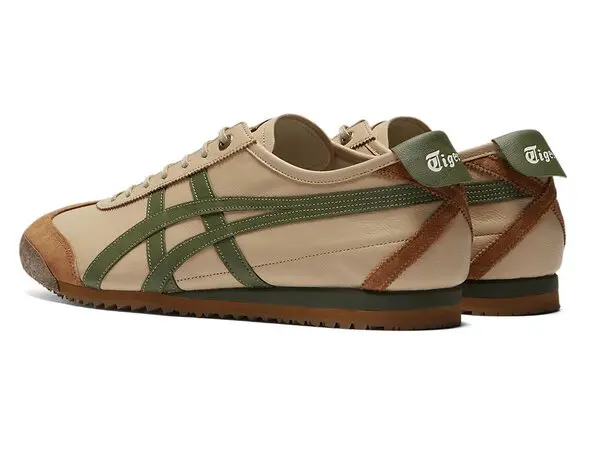 Onitsuka Tiger Mexico 66 Sd Low Top Sneakers - Beige/brown/green