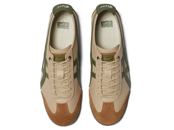 Onitsuka Tiger Mexico 66 Sd Low Top Sneakers - Beige/brown/green