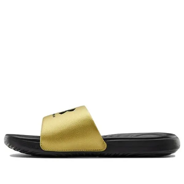 Under Armour Ansa Fixed Slides - Gold