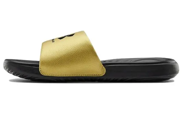 Under Armour Ansa Fixed Slides - Gold