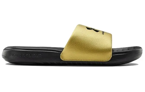 Under Armour Ansa Fixed Slides - Gold