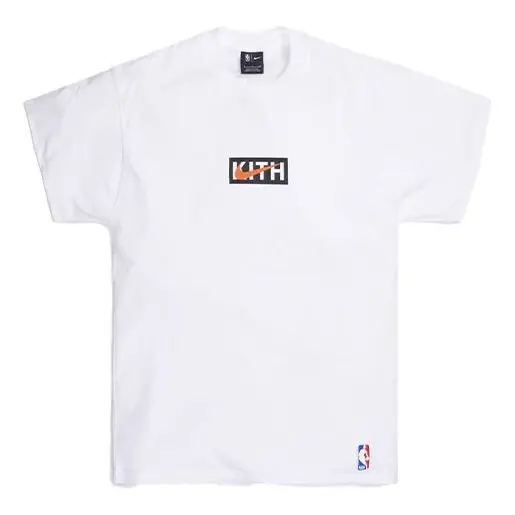 Kith X Nike New York Knicks Graphic T-shirt - White