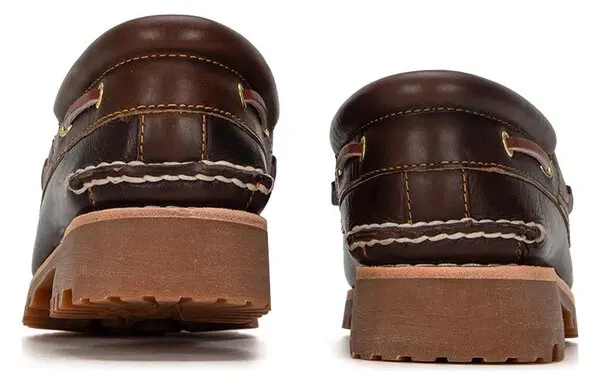 Timberland Handsewn Boat Shoe With Lug Sole - Brown