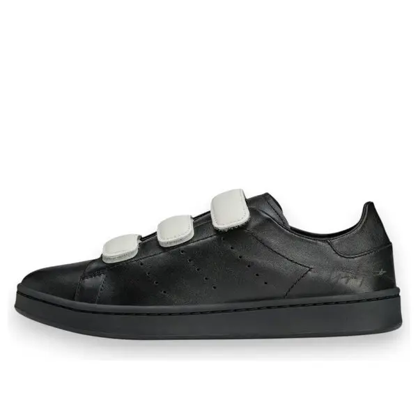 Adidas Yohji Yamamoto X Stan Smith Velcro Sneakers - Black/orbit Grey