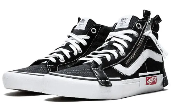 VANS Sk8-hi Cap Lx High Top Sneakers With Zipper Detail