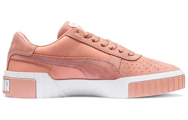 PUMA Cali Palm Spring Cc Low Top Sneakers - White/pink