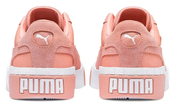 PUMA Cali Palm Spring Cc Low Top Sneakers - White/pink