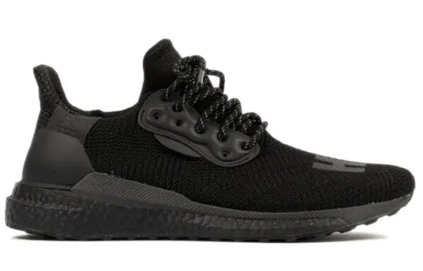 Adidas Pharrell X Solar Hu Future " Future" Sneakers - Black