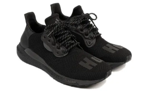 Adidas Pharrell X Solar Hu Future " Future" Sneakers - Black