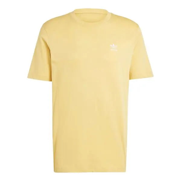 Adidas Trefoil Essentials T-shirt Asia Sizing 'yellow - Oat