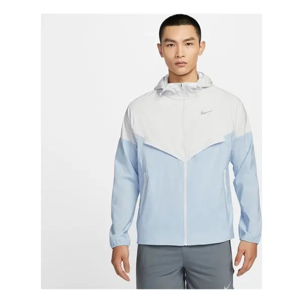 Nike Windrunner Repel Jacket - Blue/white