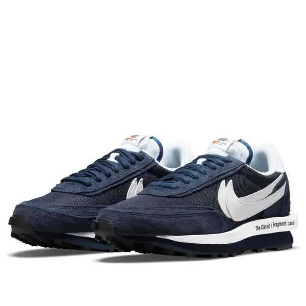 Nike X Sacai X Fragment Design Ldwaffle "blue Void