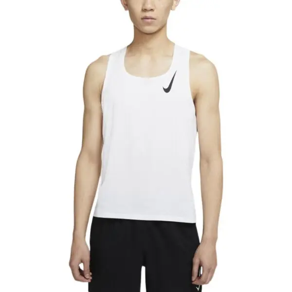 Nike As Aerowift Singlet - White