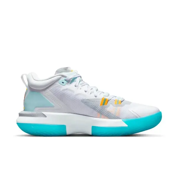 JORDAN Air Zion 1 Pf Athletic Sneakers - White/blue