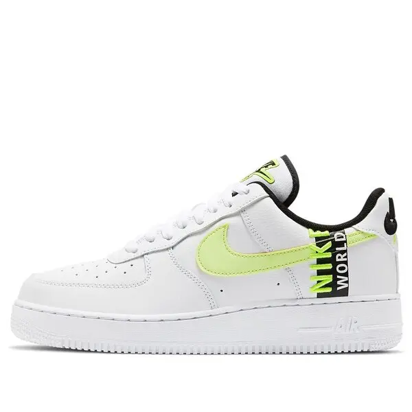 Nike Force 1 '07 Lv8 Worldwide Pack Sneakers - White/volt/black