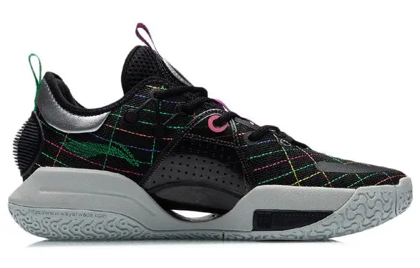LI-NING Wade All City " Rainbow" Sneakers - Black