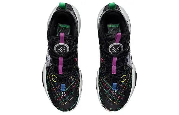 LI-NING Wade All City " Rainbow" Sneakers - Black