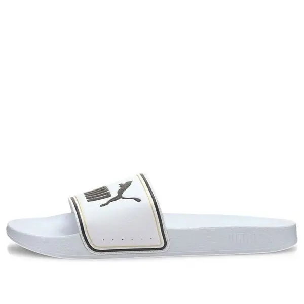 PUMA Leadcat Ftr Slide - White/team Gold/black