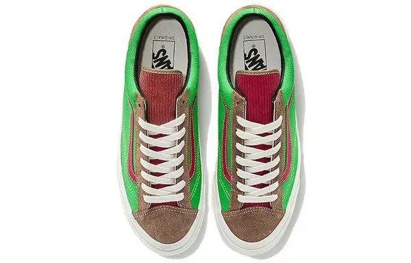 VANS Og Style 36 Lx Sneakers - Green/red
