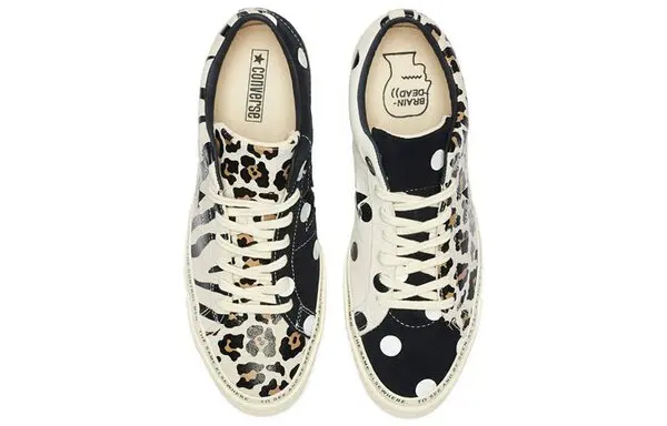CONVERSE Brain Dead X One Star Low "multi Print" Sneakers - Black/white