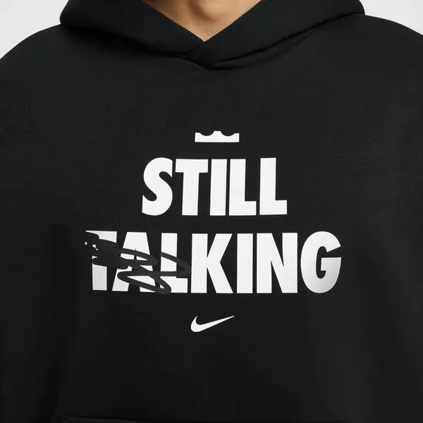 Nike Lebron "shut Up And Dribble" Graphic Hoodie