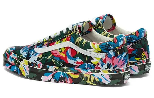 VANS Kenzo X Og Old Skool Lx Floral Green - Black/red/blue