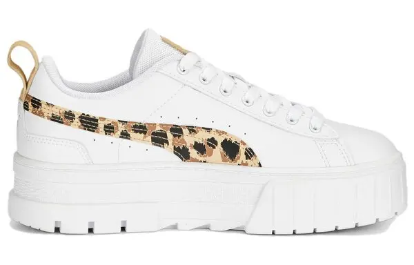 PUMA Mayze Animal Print Low Top Sneakers