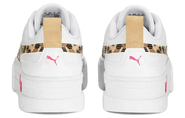 PUMA Mayze Animal Print Low Top Sneakers