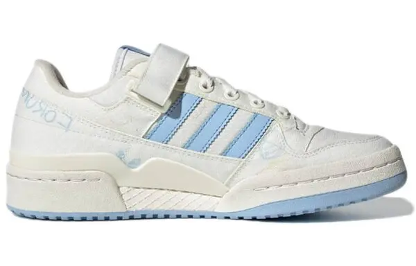 Adidas Originals Forum Low Sneakers - White/blue
