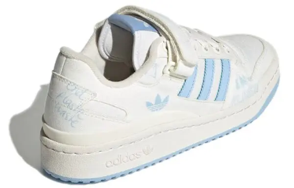 Adidas Originals Forum Low Sneakers - White/blue