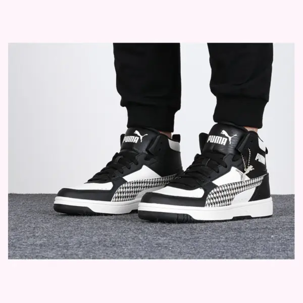 PUMA Rebound Joy Geometrics High Top Sneakers - Black
