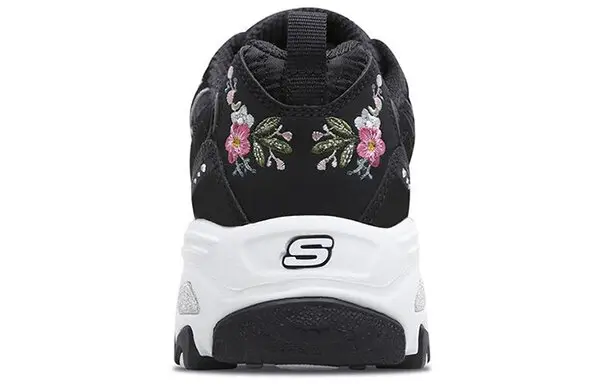 Sketchers D'lites 1.0 Embroidered Sneakers