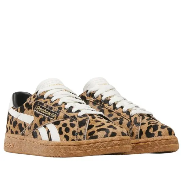 REEBOK Club C Grounds Uk "cheetah" Sneakers - Cheetah/cheetah/chalk