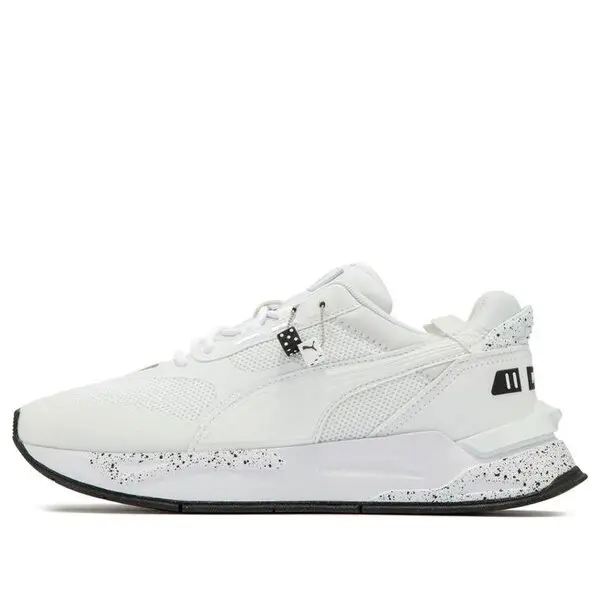PUMA Mirage Sport Tech Low Top Sneakers - White/black
