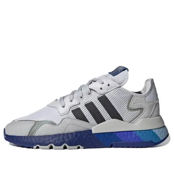 Adidas Originals Nite Jogger Sneakers - Gray/black/blue