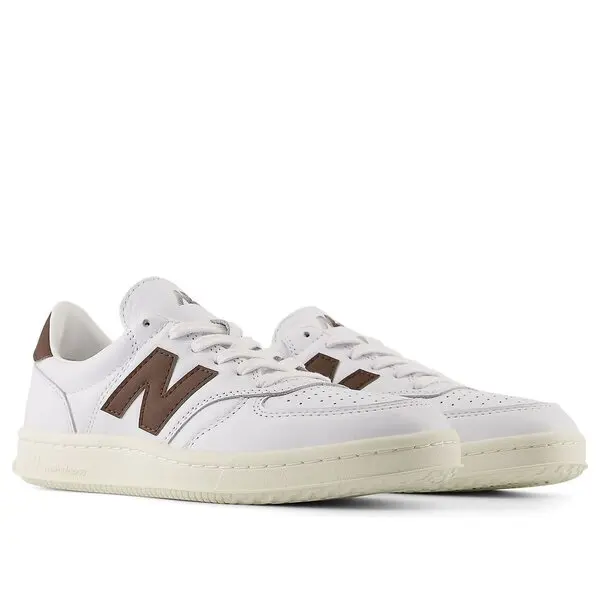 NEW BALANCE T500 Sneakers - White/brown
