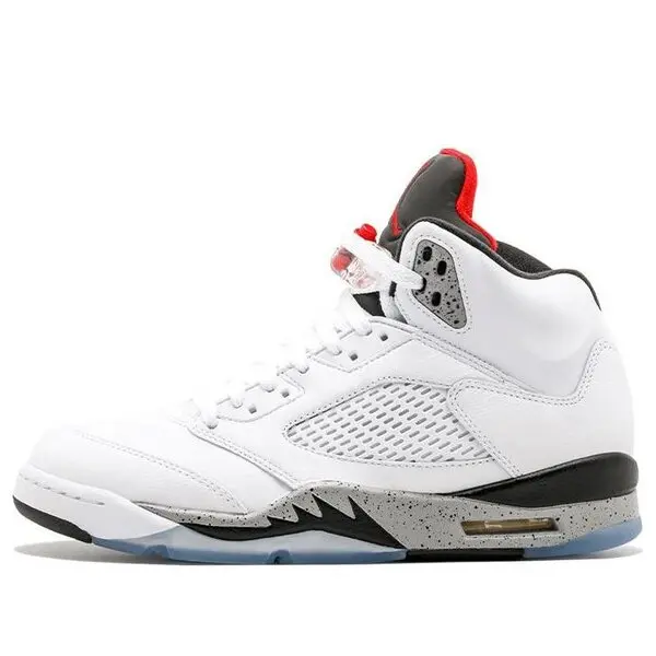 JORDAN Air 5 Retro 'white Cement' Sneakers
