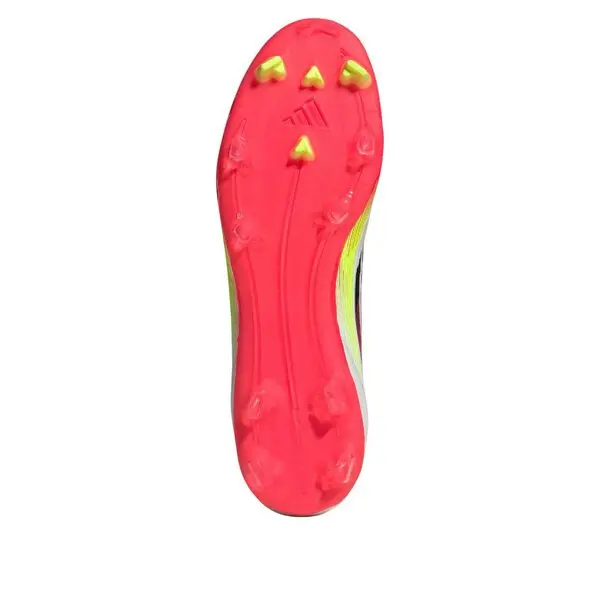 Adidas F50 League Fg/mg 'pure Victory Pack' Soccer Cleats - Cloud White/core Black/solar Yellow