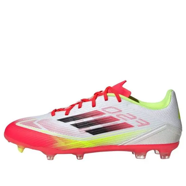 Adidas F50 League Fg/mg 'pure Victory Pack' Soccer Cleats - Cloud White/core Black/solar Yellow