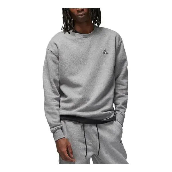 JORDAN Fleece Crewneck Sweatshirt - Grey