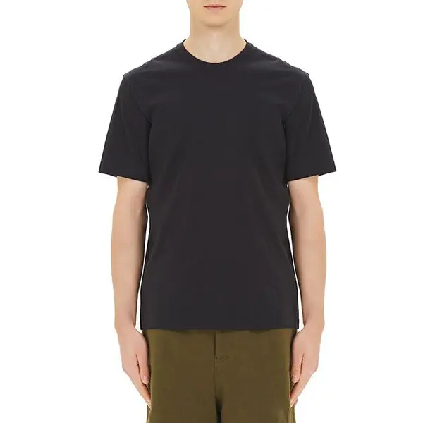 Adidas Y-3 Back Printing Round Neck Casual Short Sleeve
