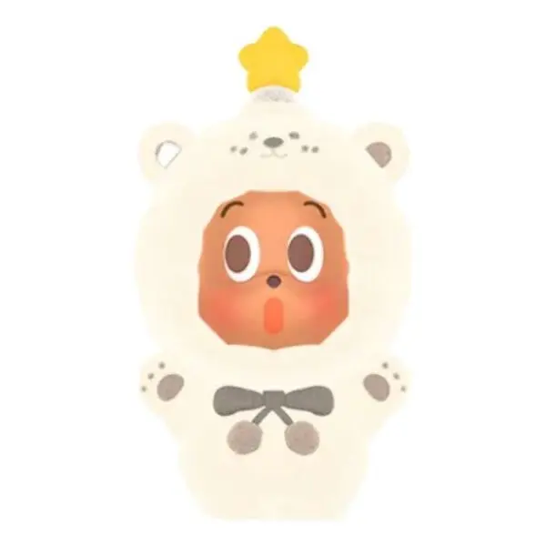 POP MART Pop Bean Fluffy And Cozy Figure 'twinkle Twinkle Cozy Polar Bear - Multi-color