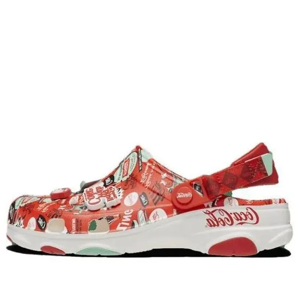 CROCS All-terrain Clogs "coca Cola Red - Red/white