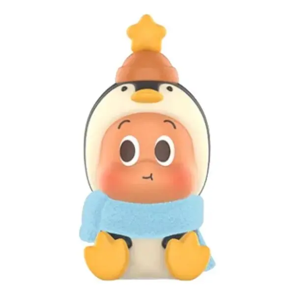POP MART Pop Bean Fluffy And Cozy Figure 'twinkle Twinkle Cozy Penguin - Multi-color
