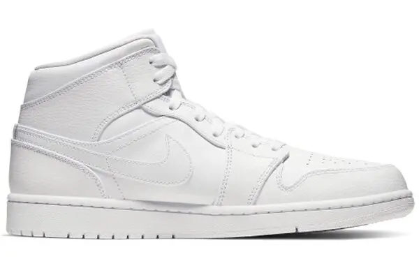 JORDAN 1 Mid Sneakers - White