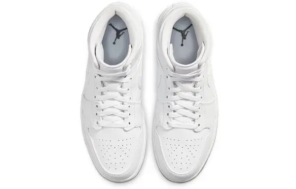 JORDAN 1 Mid Sneakers - White